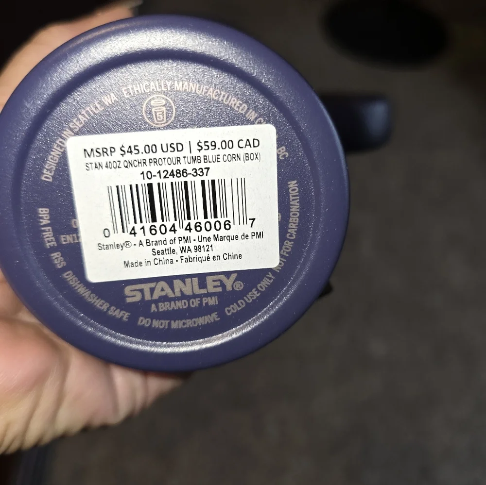 Stanley | Kitchen | Stanley 4 Oz Pro Tour Blue Corn New | Poshmark